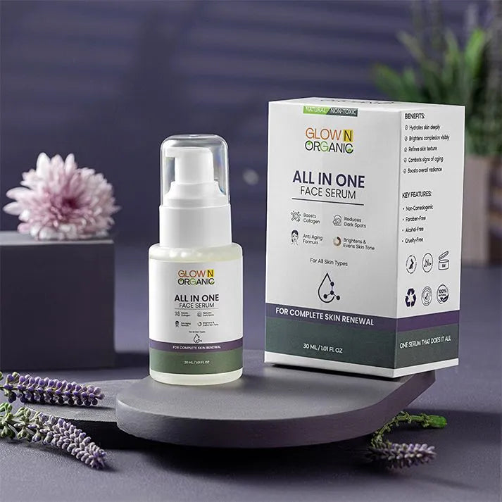 Buy All-in-One Face Serum - Rewind Age – Glow N Organic